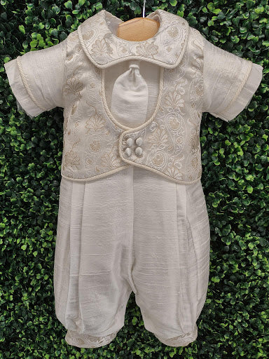 Piccolo Bacio Gold Lucas Boys’ Christening Outfit – Sara's Children's ...