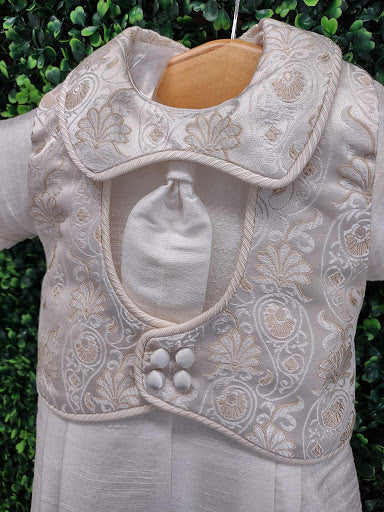 Piccolo Bacio Gold Lucas Boys’ Christening Outfit – Sara's Children's ...