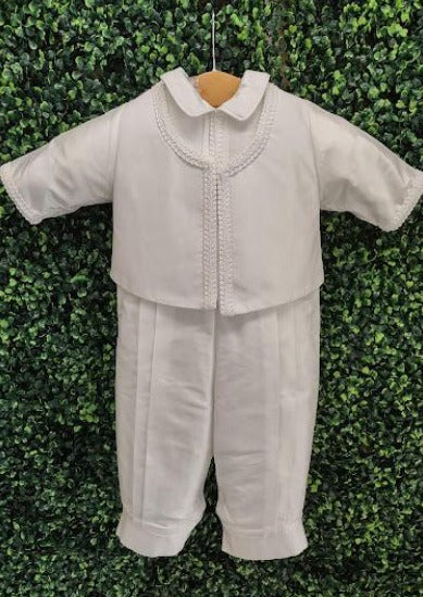 Piccolo Bacio Boys’ Pedro Christening Outfit – Sara's Children's Boutique